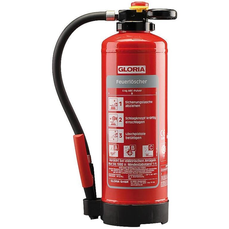 Gloria 12 Kg Pulverlöscher Auflade P12 Easy 15 Le Feuerloescher24